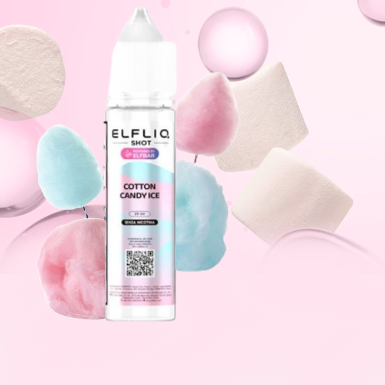 COTTON CANDY ICE ELFLIQ shot 20+40 - ELFBAR – asvapo