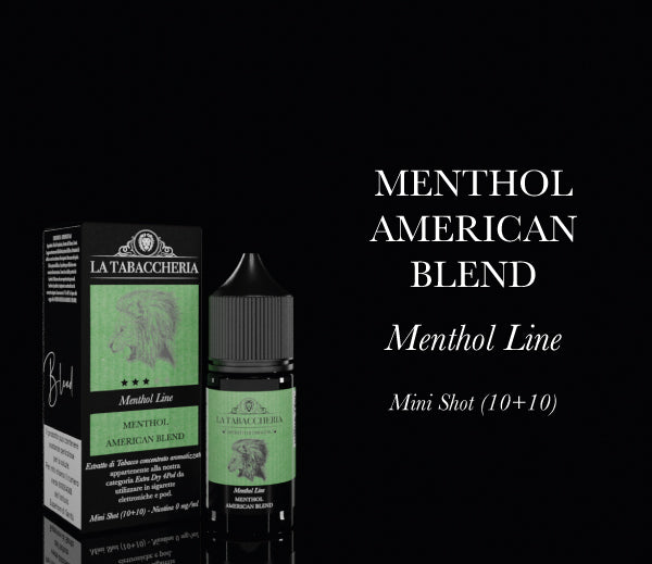 MENTHOL AMERICAN BLEND Menthol Line - Formula Extradry - LA TABACCHERI ...